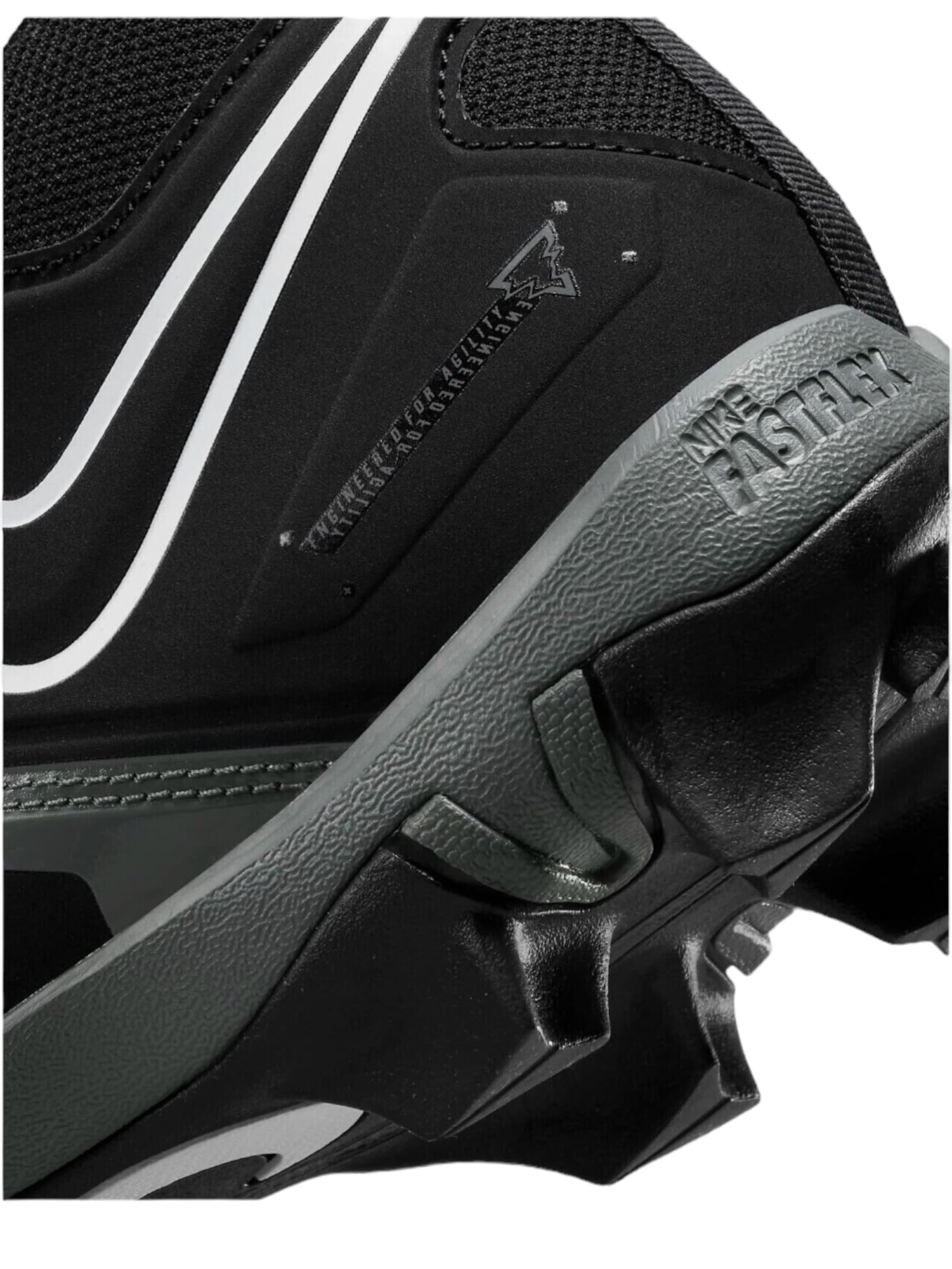 Nike Alpha Menace 3 Shark Men's Football Cleat (us_Footwear_Size_System, Adult, Men, Numeric, Medium, Numeric_12), Black/Iron Grey/White