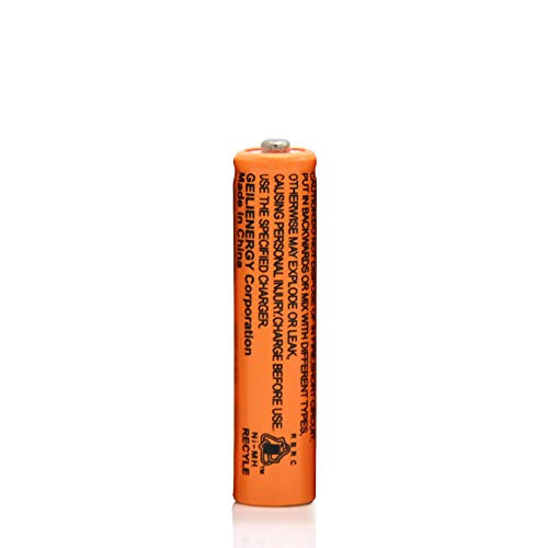GEILIENERGY AAA Rechargeable Batteries 1.2V 750mAh Also Compatible with Phone Battery HHR-55AAABU, 750mAh HHR-75AAA/B and 400mAh BK40AAABU, Outdoor Solar Lights(4 Pack)