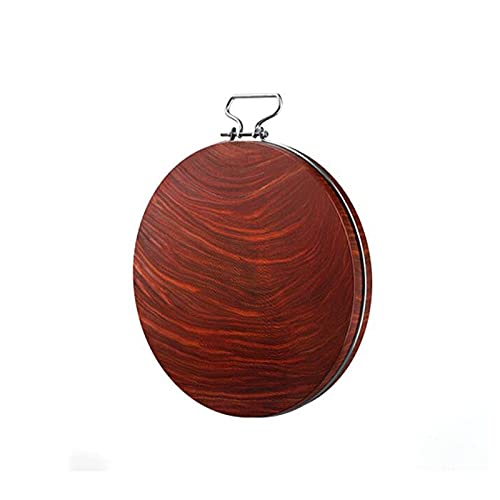 GULRUH Wood Cutting Boards for Kitchen, Cutting Board: Large Wood Cutting Board for Kitchen,Cutting Board with Handle-brown-44 * 5cm