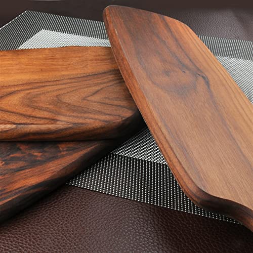 GULRUH Wood Cutting Boards for Kitchen, Black Walnut Wood Cutting Board Kitchen Chopping Board Pizza Disks Real Wood Without Glue Stock Cutting Board Kitchen Board