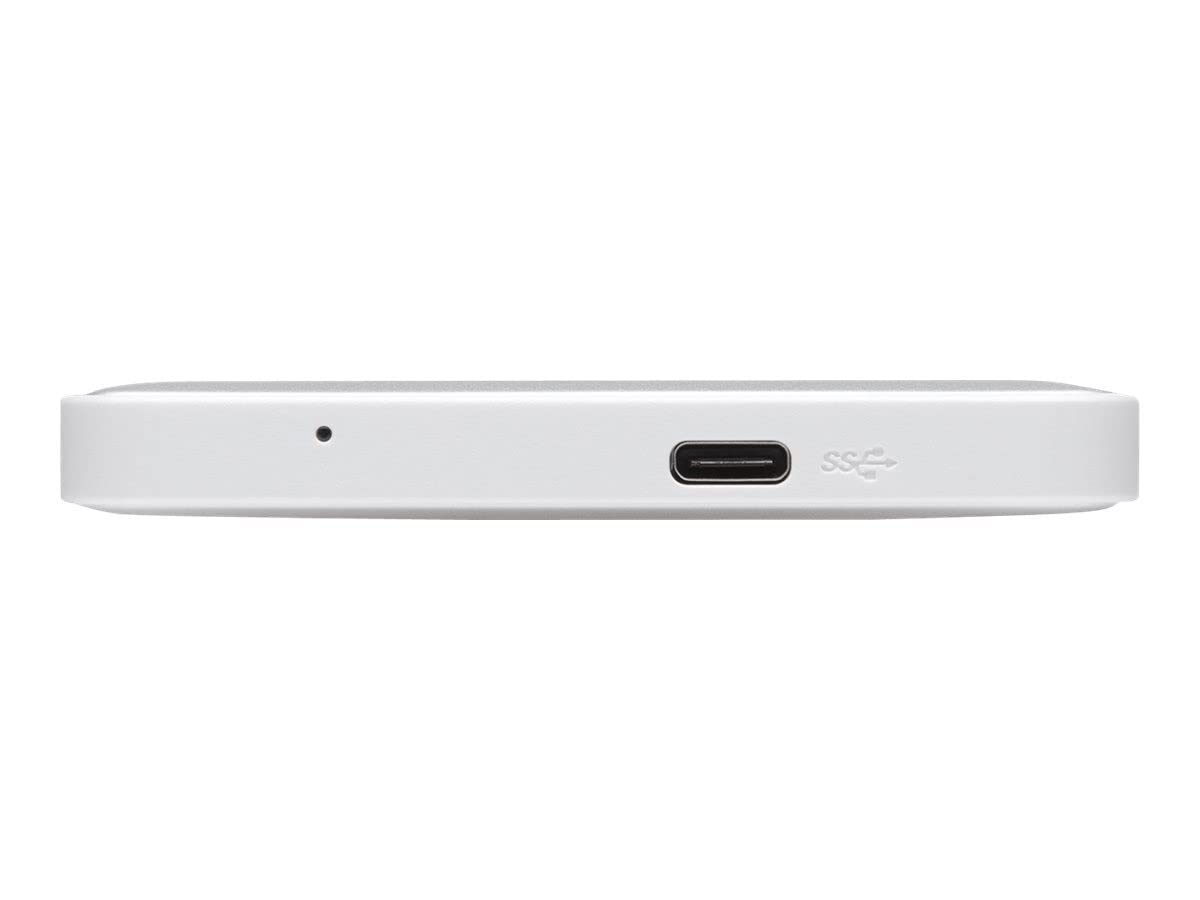 G-Technology 2TB G-DRIVE Mobile USB-C (USB 3.1) Portable External Hard Drive, Silver - 0G10339