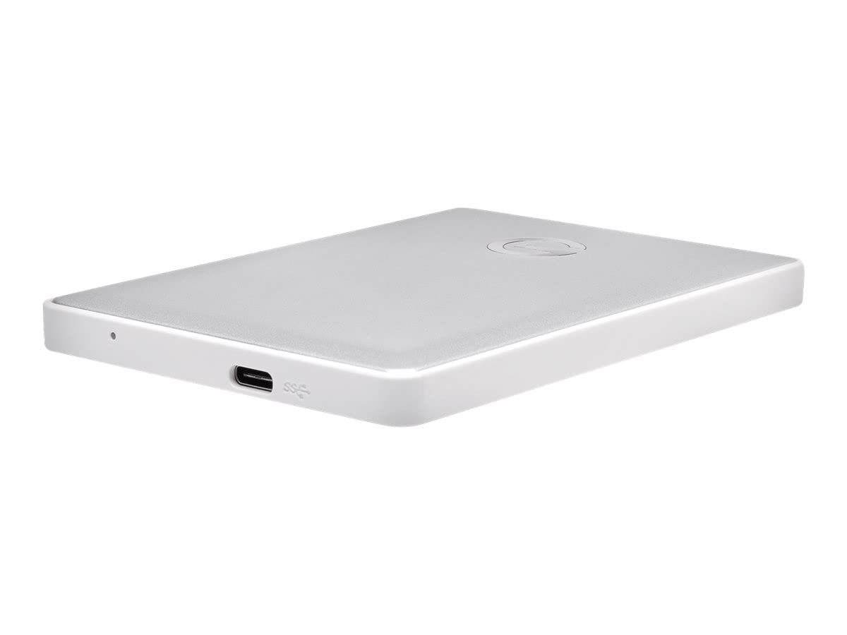G-Technology 2TB G-DRIVE Mobile USB-C (USB 3.1) Portable External Hard Drive, Silver - 0G10339