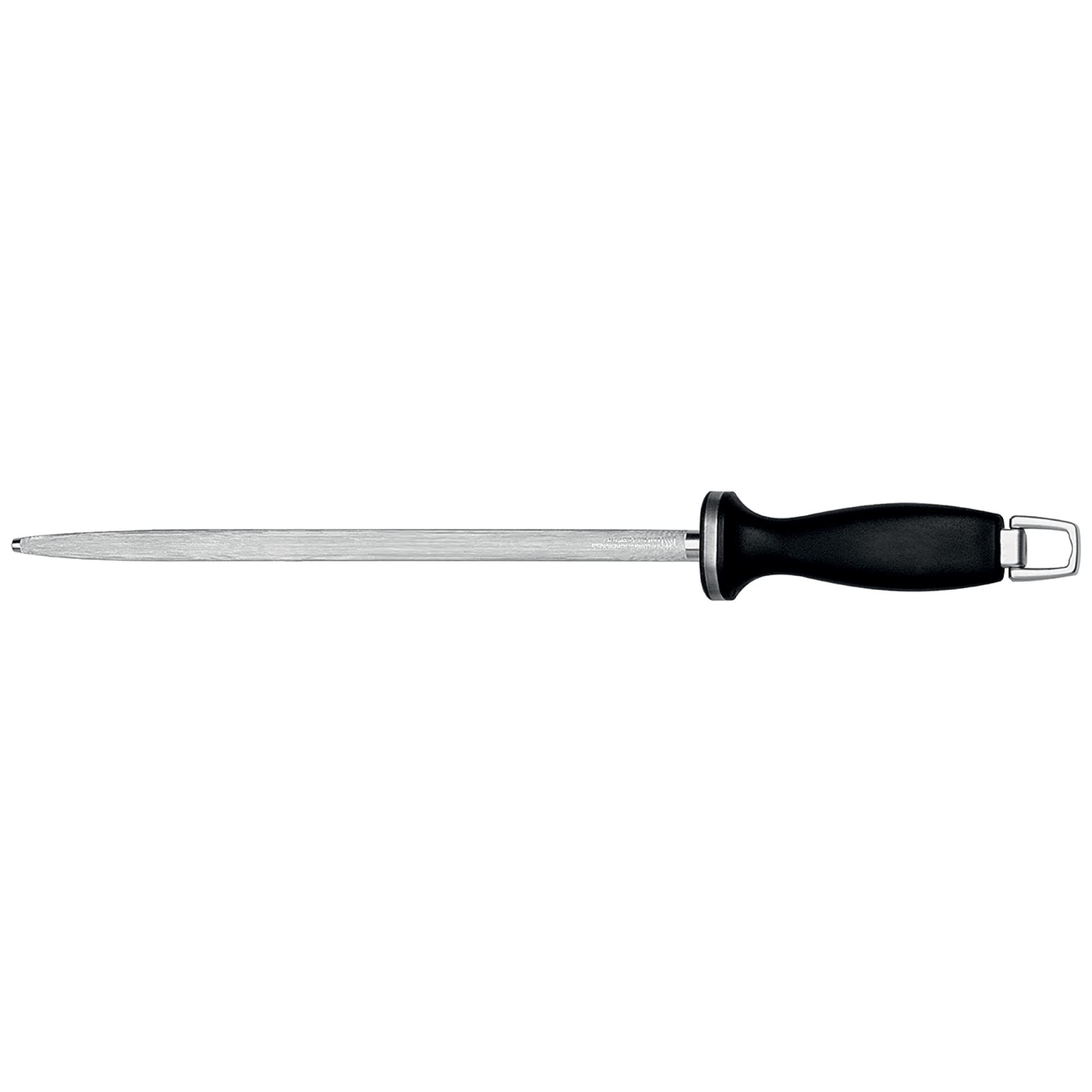 ZWILLING Accessories Sharpening Steel, 10-inch, Black/Stainless Steel