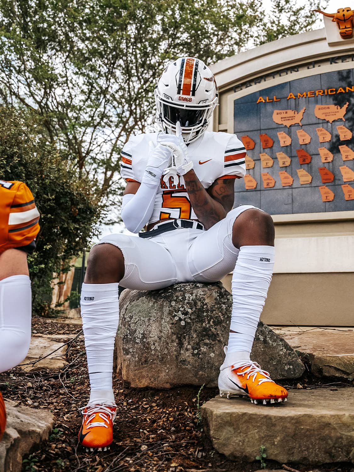 Nxtrnd Football Leg Sleeves, Calf Sleeves for Men & Boys, Sold as a Pair (White, Youth)