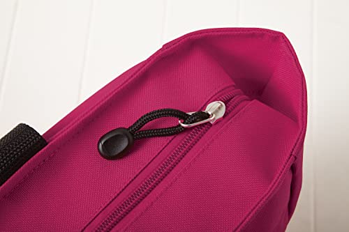 Personalized Breast Cancer Awareness Zippered Tote Bag - Breast Cancer Survivor Gifts for Women - Black