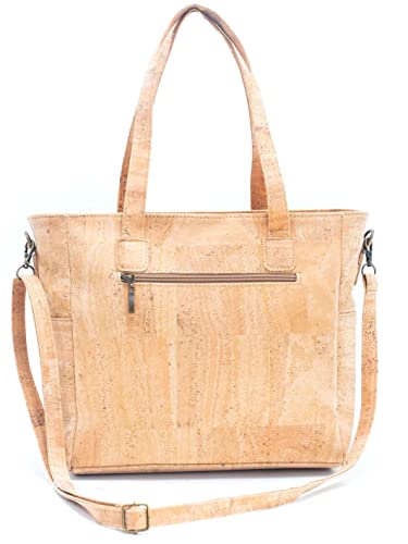 Handmade Vegan Portuguese Cork Purse Tote Bag for Women