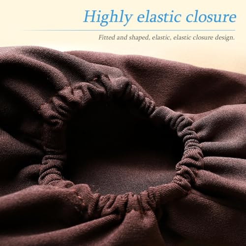 AUCELI 2 Pcs Car Front Seat Armrest Covers, Cloth Fabric Armrest Protectors, Direct Replacement Center Console Lid Armrest Cover Skin, Universal Accessories for Car, SUV, Truck and Van