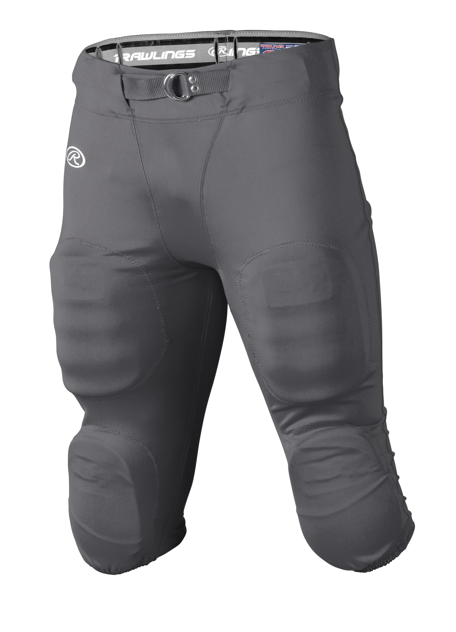 Miken Rawlings | FP147 High Performance Football Pants | Practice/Game Use | Youth Sizes | Multiple Colors, Graphite, X-Small