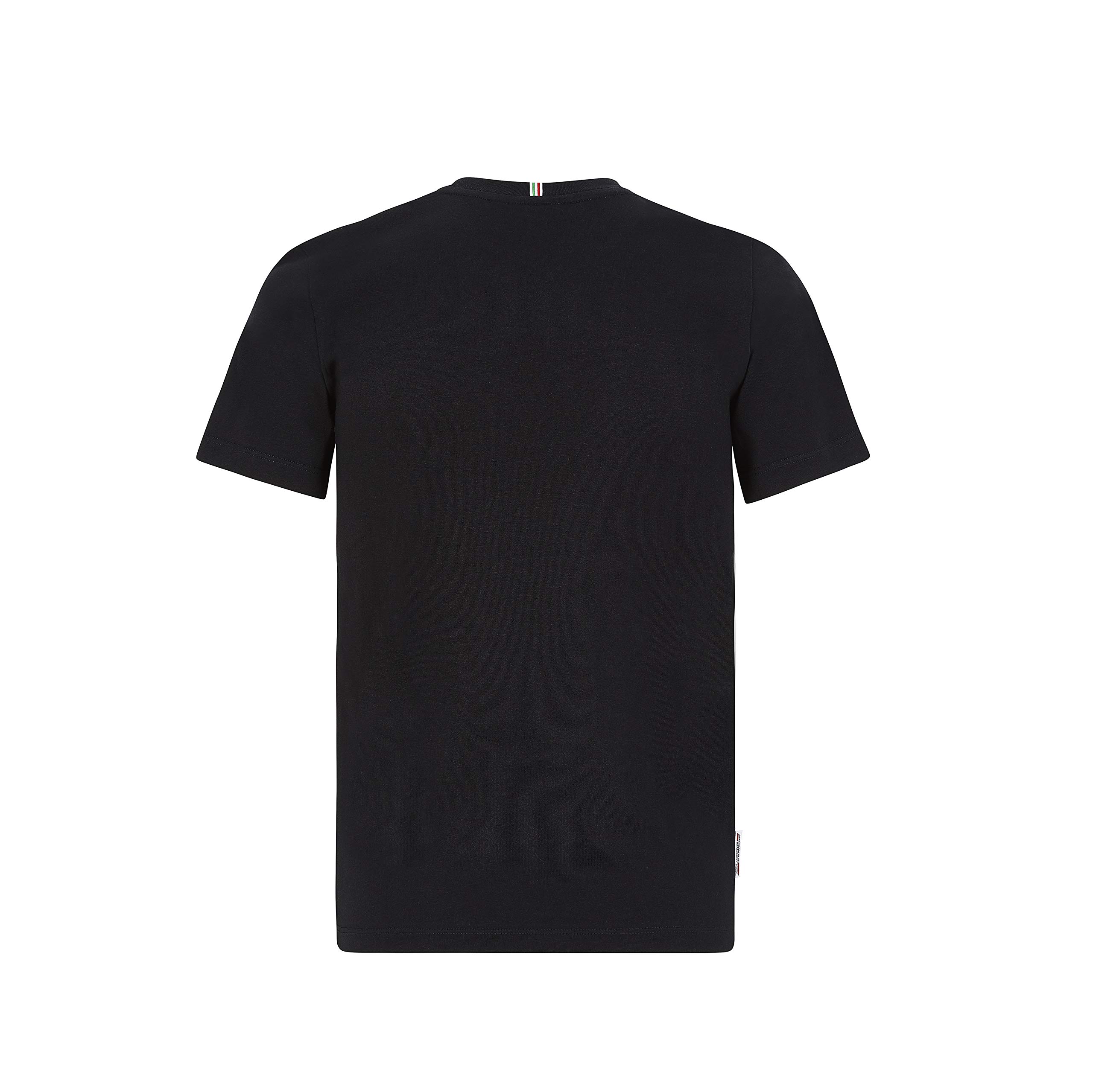 Ferrari Scuderia F1 Kids Large Shield T-Shirt Black/Red (3-4 Years, Black)