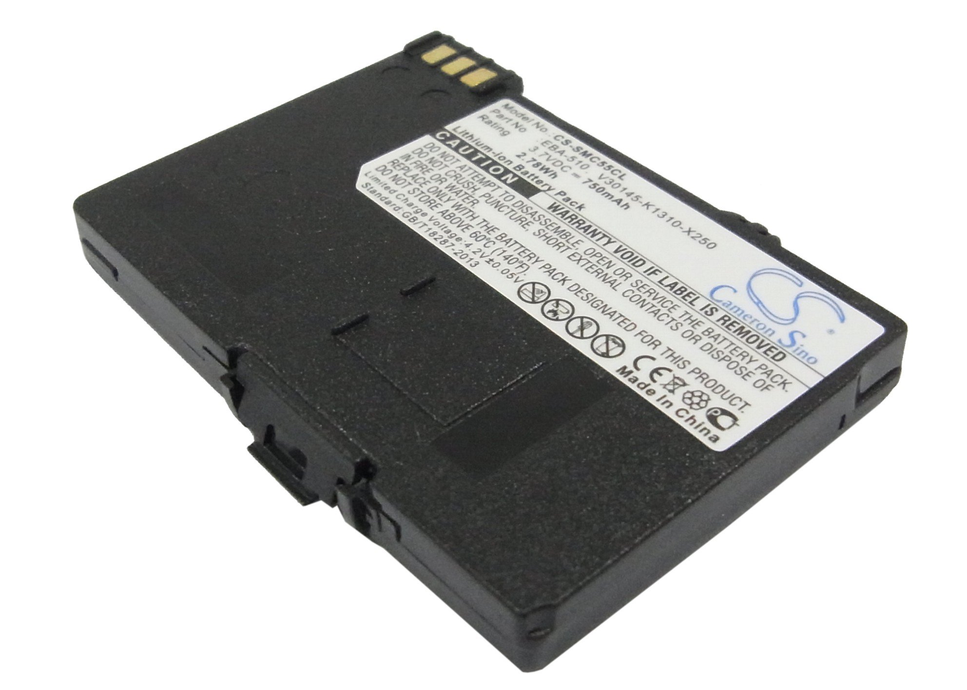 Flujoy 750mAh/3.7V Replacement Battery for Siemens Gigaset SL1 Gigaset SX445 Gigaset 4015 Micro Gigaset SL370 Gigaset SL3 Pro V30145-K1310-X250 L36880-N5601-A100 L36145-K1310-X401 V30145-K1310-X401