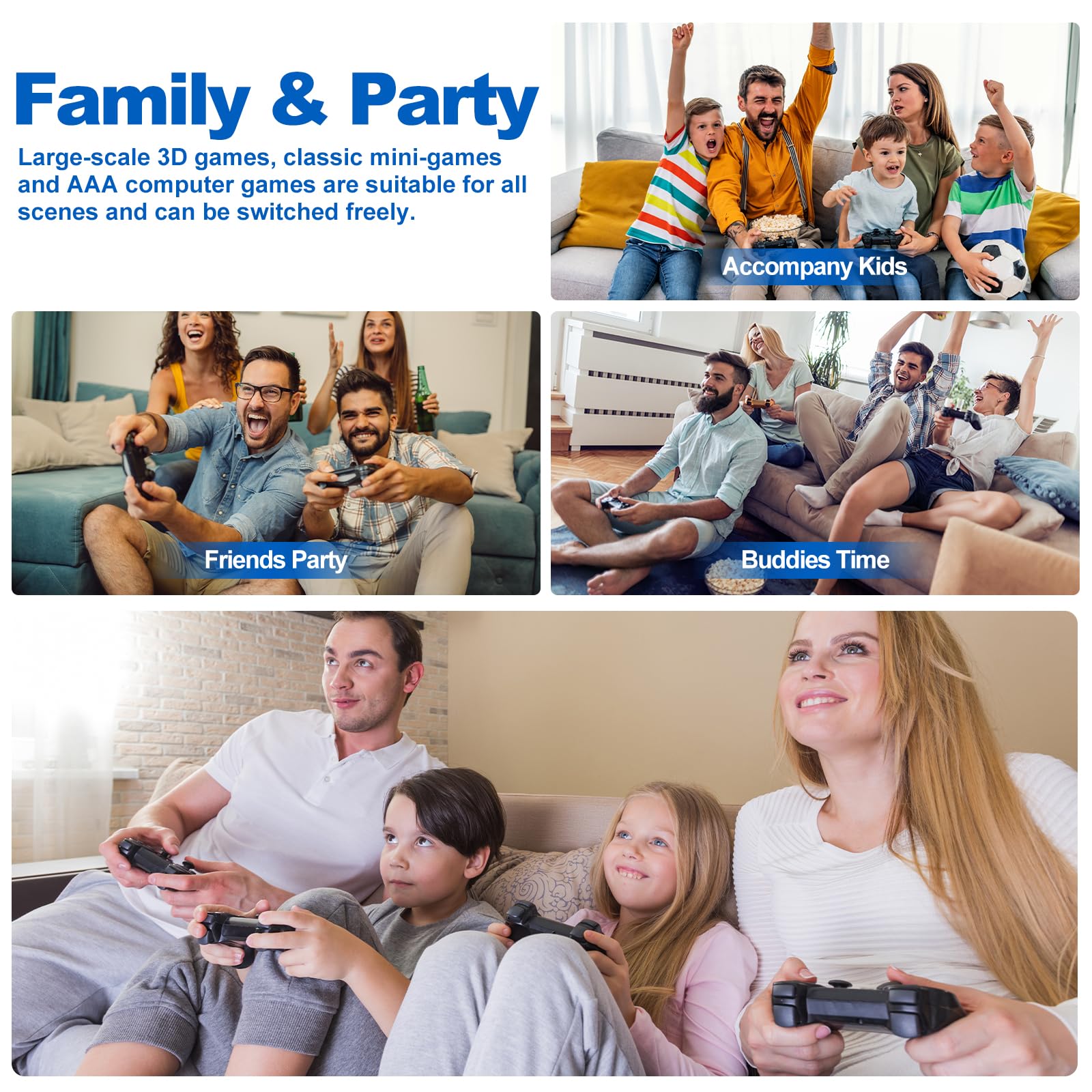 Retro Game Console 2TB HDD, Store 4280 Video Games, 18 Emulator Console Compatible with PS2/3/4, Launchbox Hard Drive Plug and Play for Win 8.1/10/1, USB 3.0 Fast Transfer