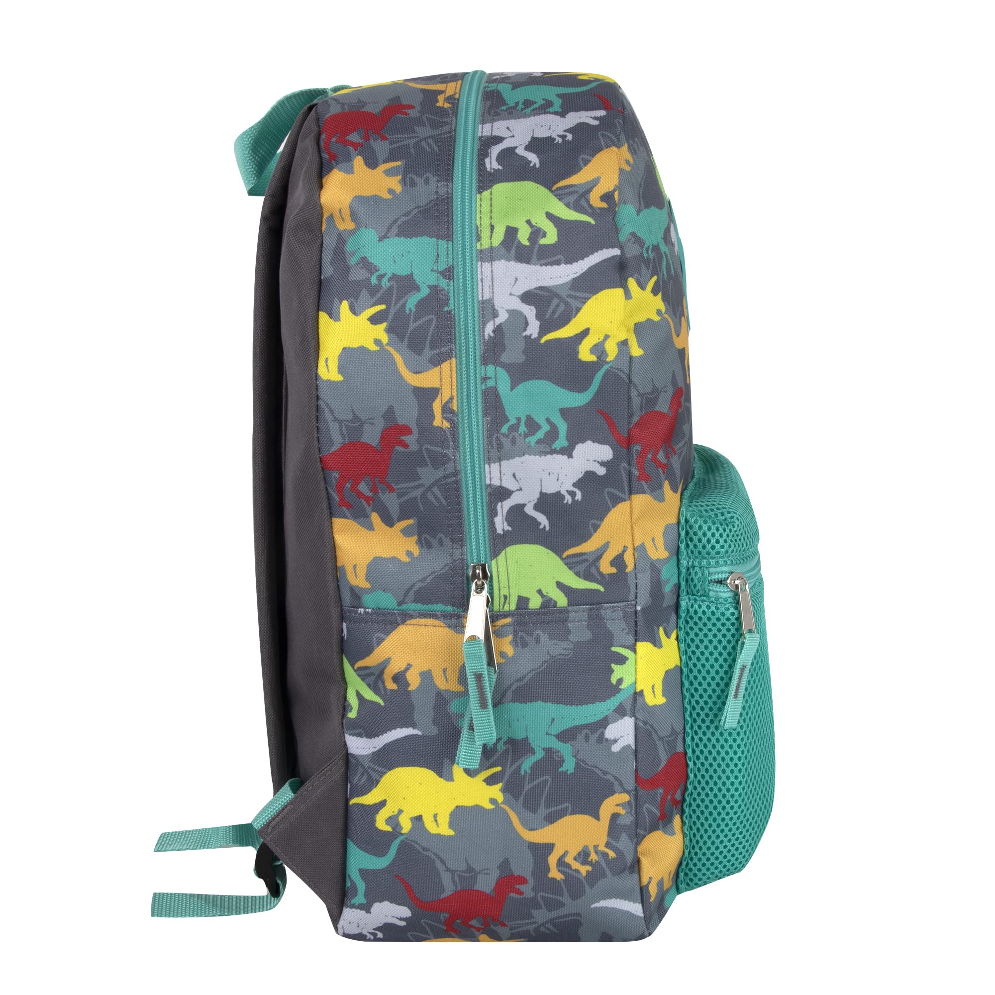 Trail maker Backpack with Lunch Box and Pencil Case for Girls and Boys, 17 Inch Backpacks for Kids for School (Colorful Clouds)