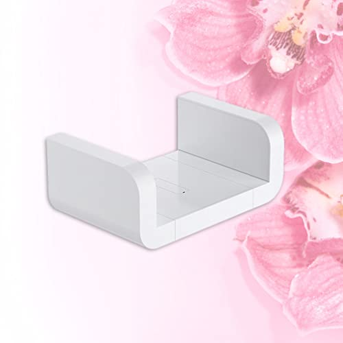 Cabilock Floating Shelves Wall Storage Bathroom Rack Soap Shampoo Cosmetic Shelf Organizer Decorative Hanging Rack for Sundries Organizer Flower Pot Book