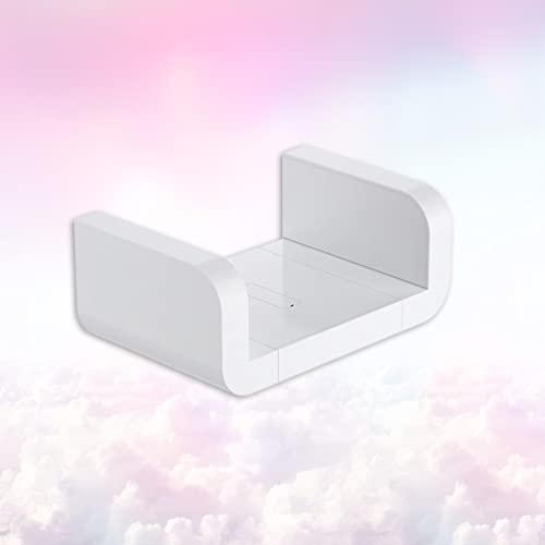 Cabilock Floating Shelves Wall Storage Bathroom Rack Soap Shampoo Cosmetic Shelf Organizer Decorative Hanging Rack for Sundries Organizer Flower Pot Book