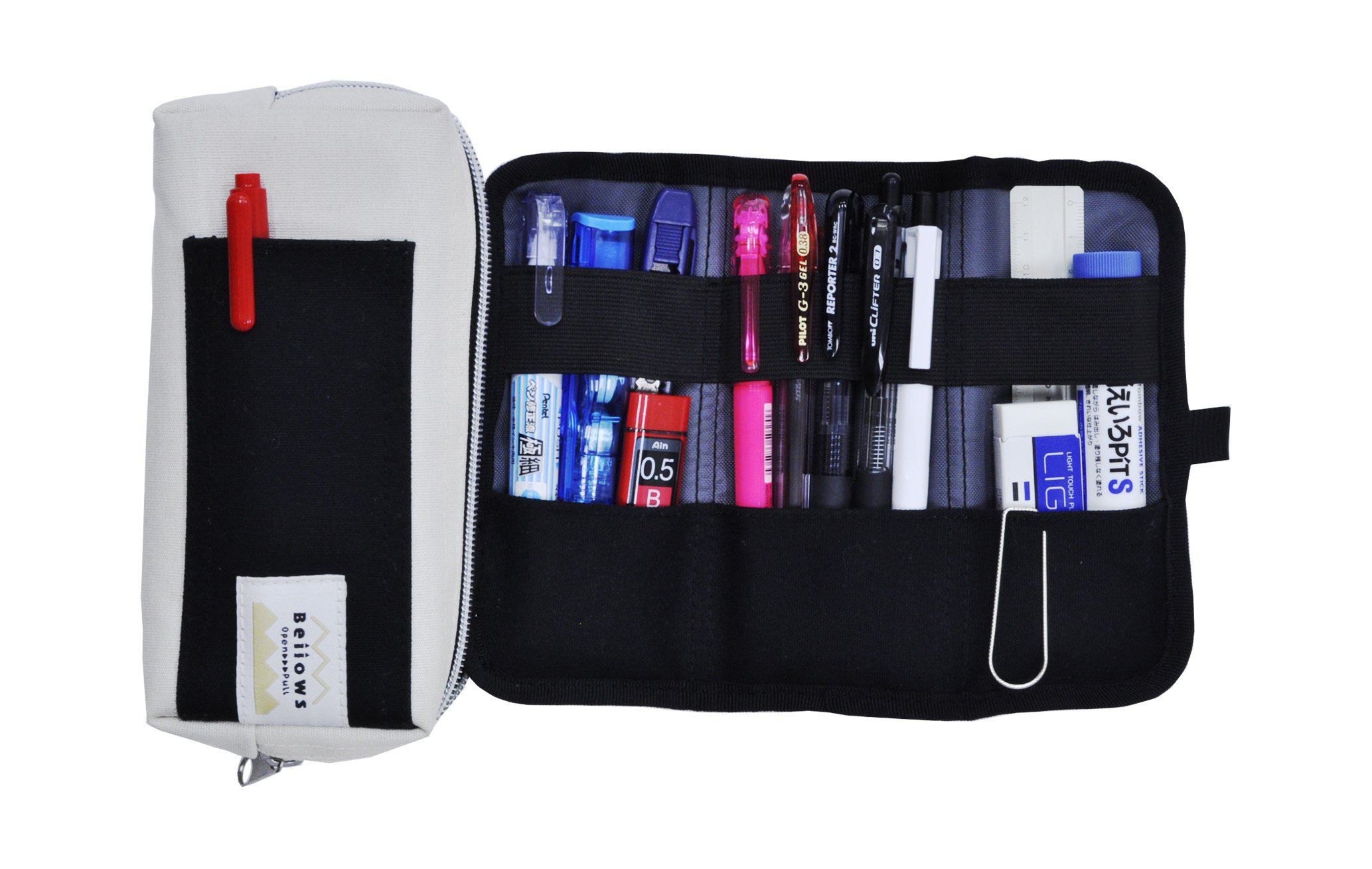 コンサイス CONCISE MDS Makeup Case, Pen Case, Gray