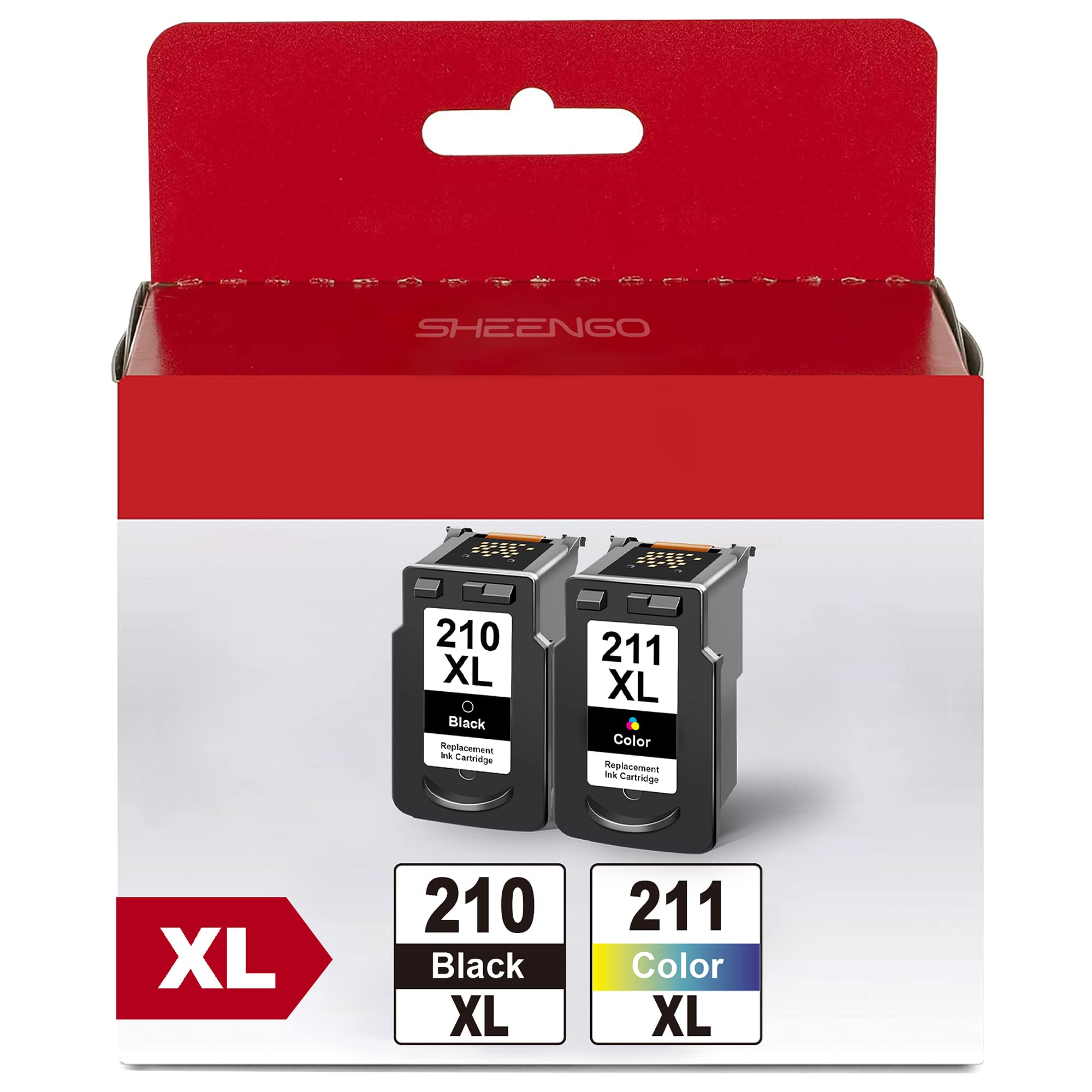 PGI35 CLI36 PGI-35 CLI-36 - SHEENGO Compatible Ink Cartridges Replacement for Canon PGI35 CLI36 PGI-35 CLI-36 to Compatible with Canon PIXMA IP110 TR150 IP100 MINI260 MINI320 Printer (9 Pack)