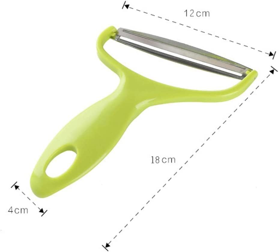 JQS Cooking Tools Wide Mouth Peeler Vegetables Fruit Stainless Steel Knife Cabbage Graters Salad Potato Slicer Kitchen Accessories
