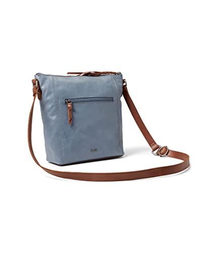 The Sak Ashland Leather Crossbody, Maritime Wave Embossed