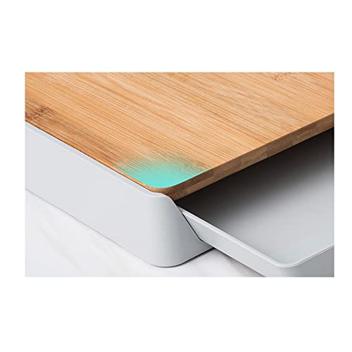 GULRUH Wood Cutting Boards for Kitchen, Eco-Friendly Kitchen Chopping Board, Plastic Drawer Type Cutting Board ,Kitchen Accessories Wooden