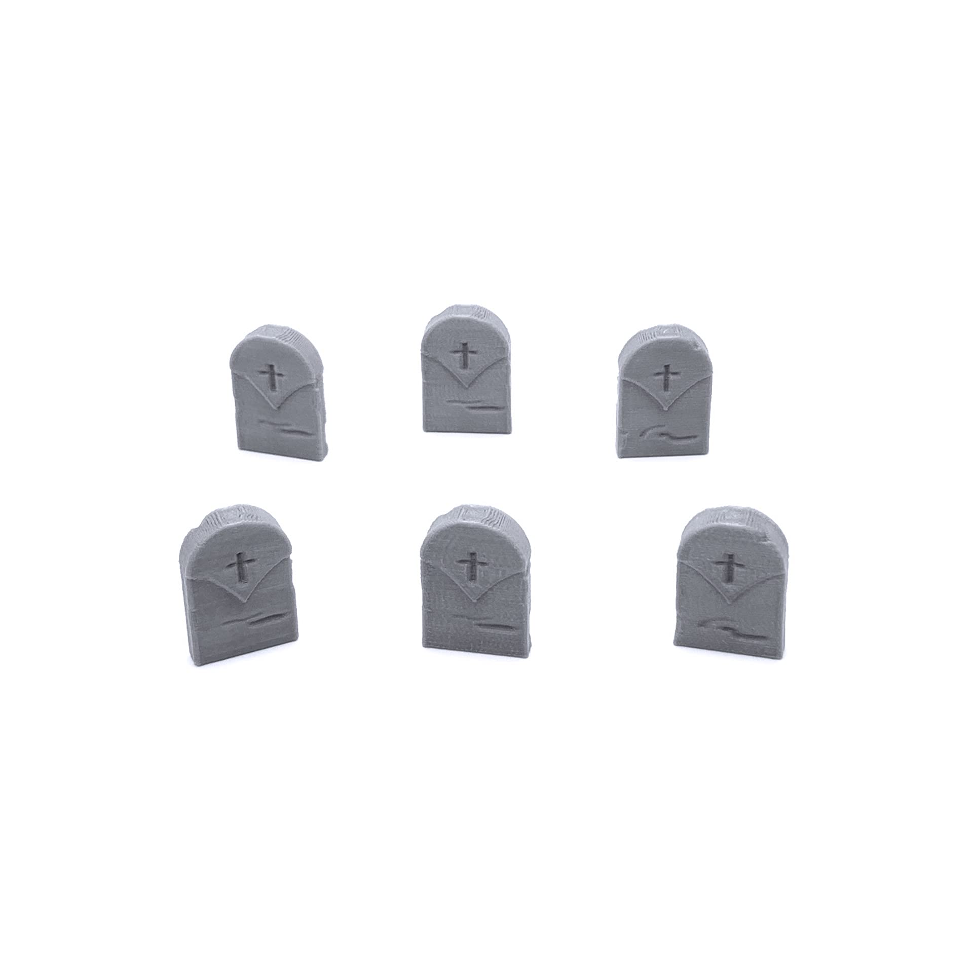 EnderToys Mausoleum Graveyard Scene, Terrain Scenery for Tabletop 28mm Miniatures Wargame, 3D Printed and Paintable
