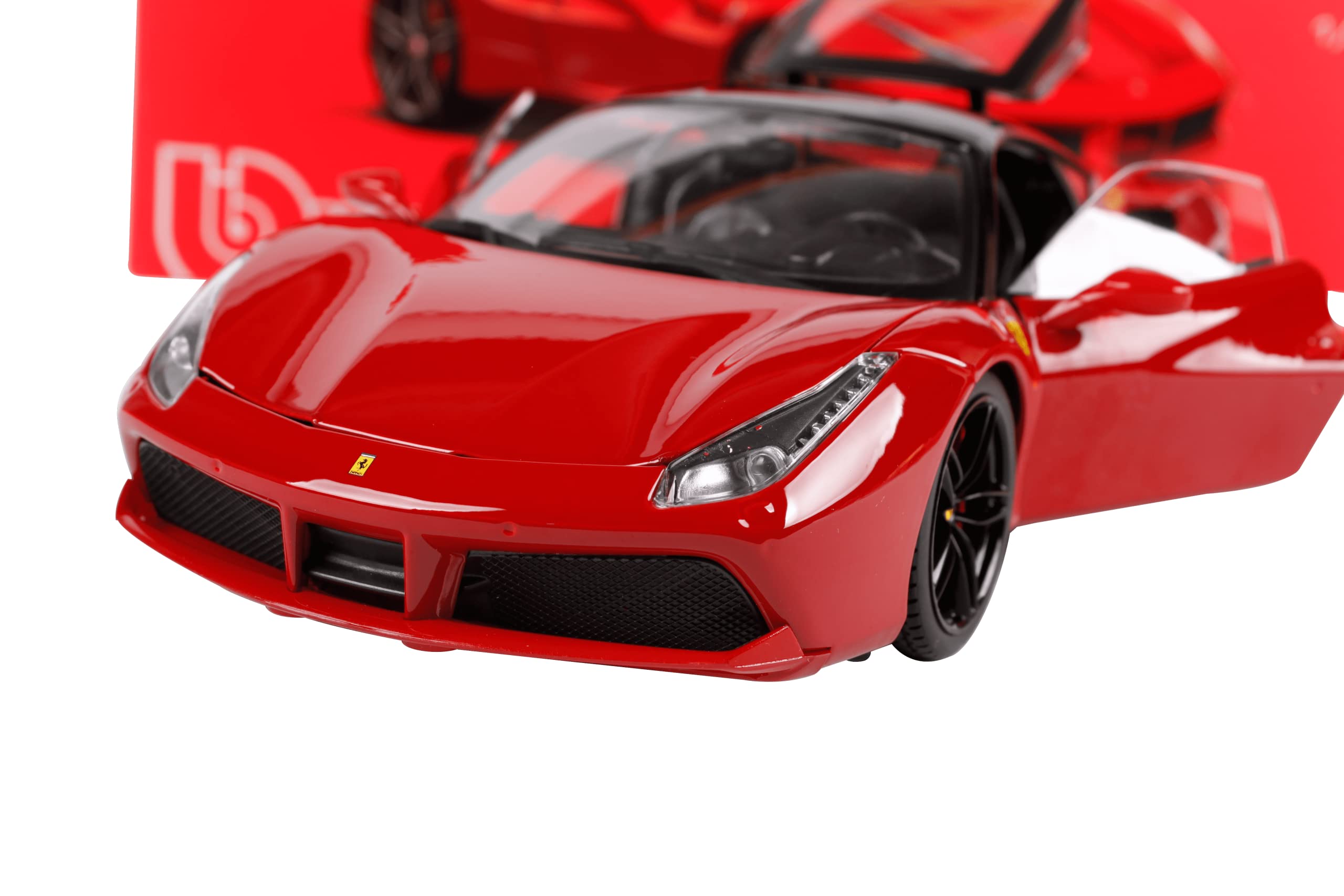 Bburago Ferrari 488 GTB 1/18 Limited Edition Diecast Model Car 16905