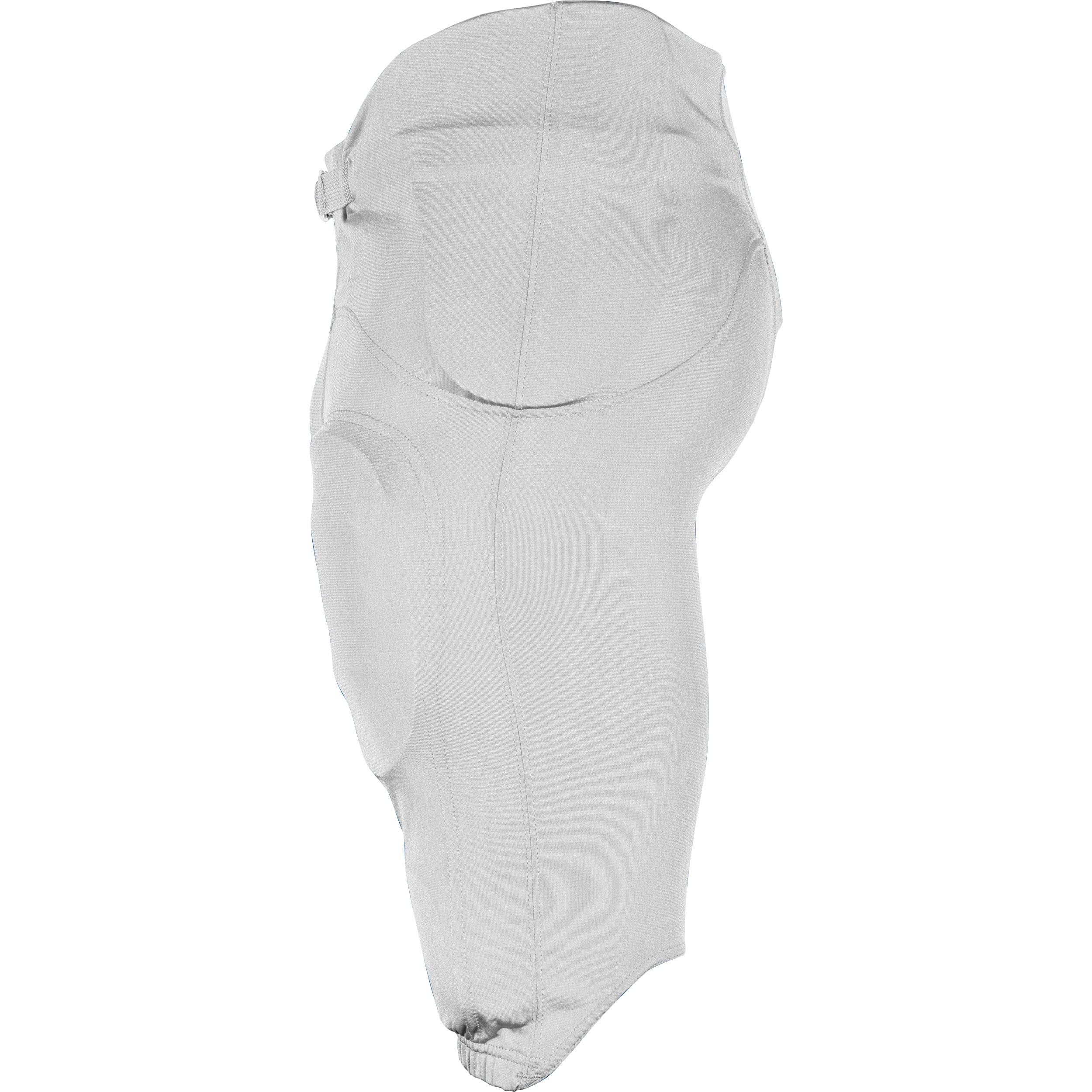 Champro Standard Terminator 2 Integrated Adult Football Pants with Built-in Pads, White, Large
