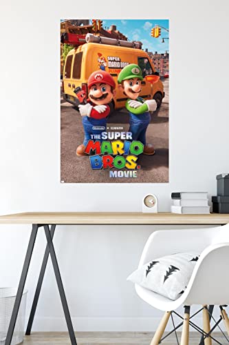 Trends International The Super Mario Bros. Movie - Brooklyn Key Art Wall Poster, 22.375" x 34", Premium Unframed Version