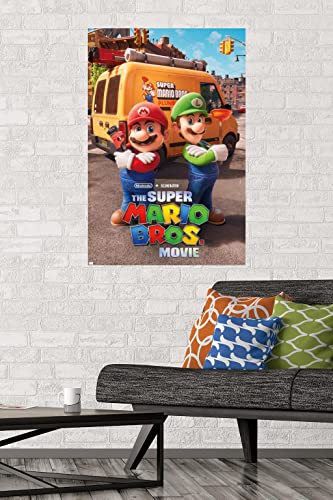 Trends International The Super Mario Bros. Movie - Brooklyn Key Art Wall Poster, 22.375" x 34", Premium Unframed Version
