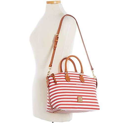 Dooney & Bourke Sullivan Coated Cotton Satchel With Med Wristlet