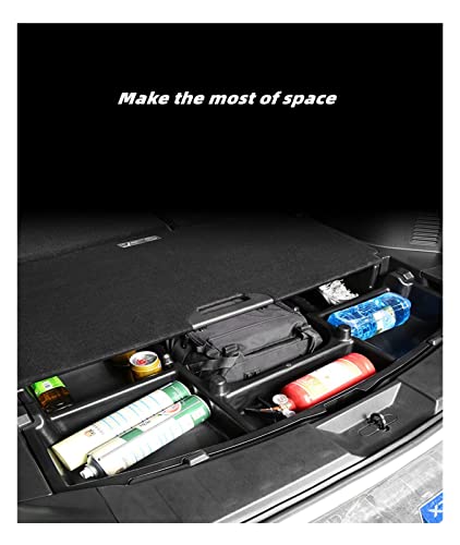 ITAPEL Compatible with Nissan X-Trail XTrail 2017-2020 Accessories Car Trunk Storage Box Organizer Large Box Organize Car Repair Tools Debris Boxes