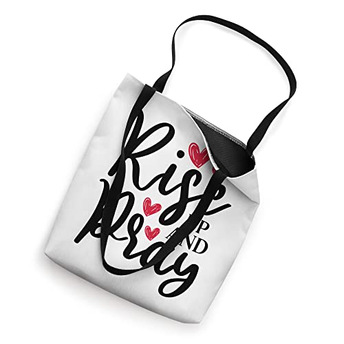 Rise Up And Pray To Jesus God Christian Men Women Christians Tote Bag