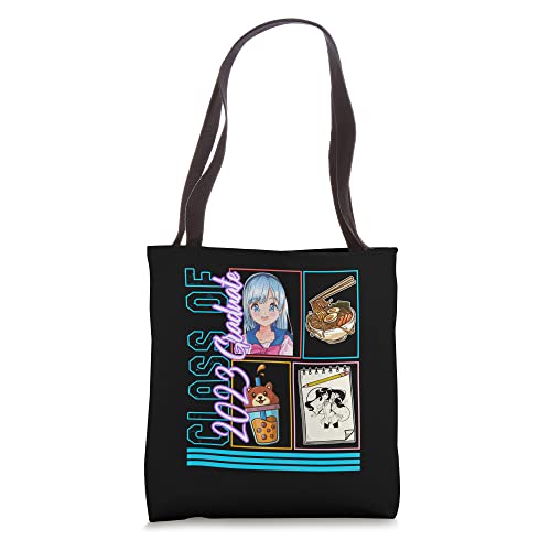 Class Of 2023 Graduate, Anime Otaku Girl Japan Kawaii Ramen Tote Bag
