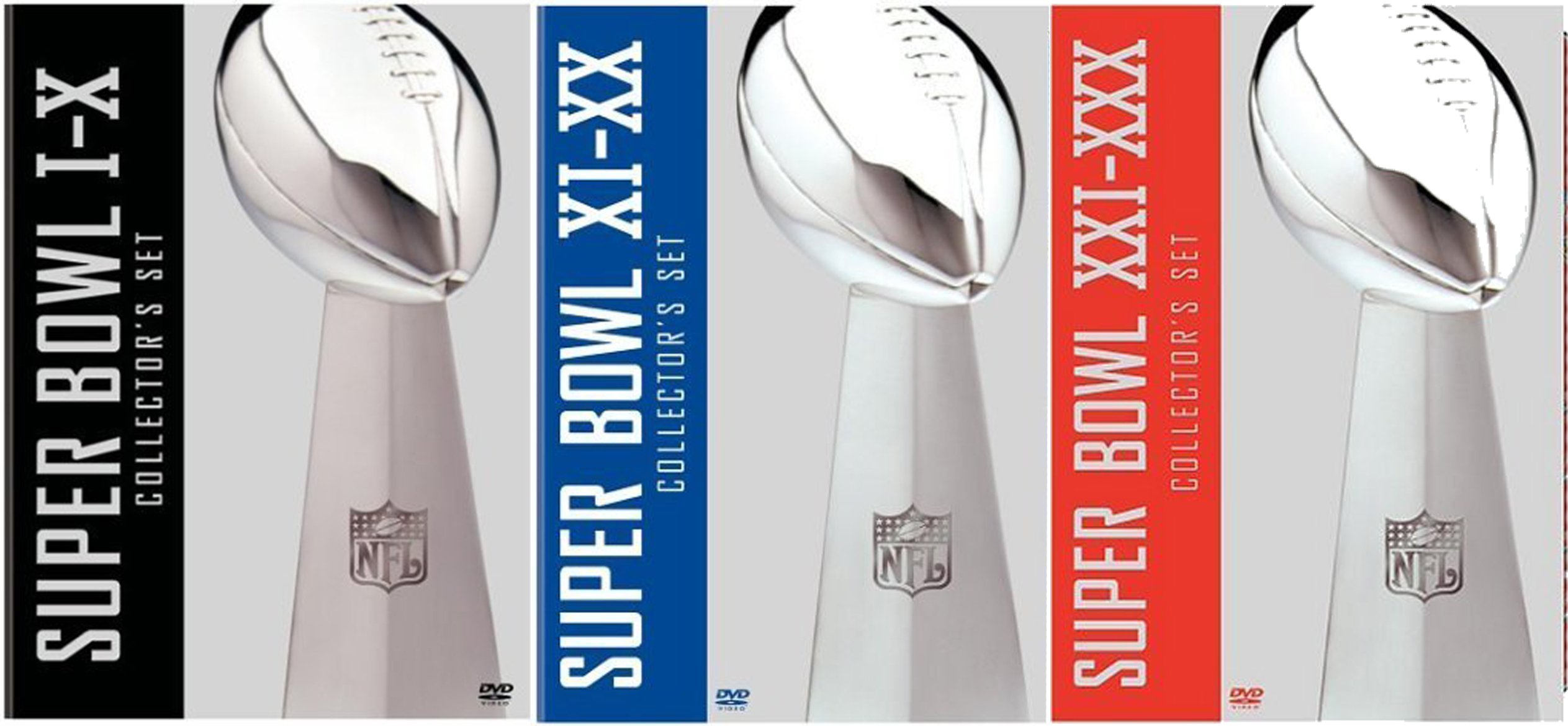 Super Bowl Football Collection I-XXX Collector's Set - 15-Disc Set