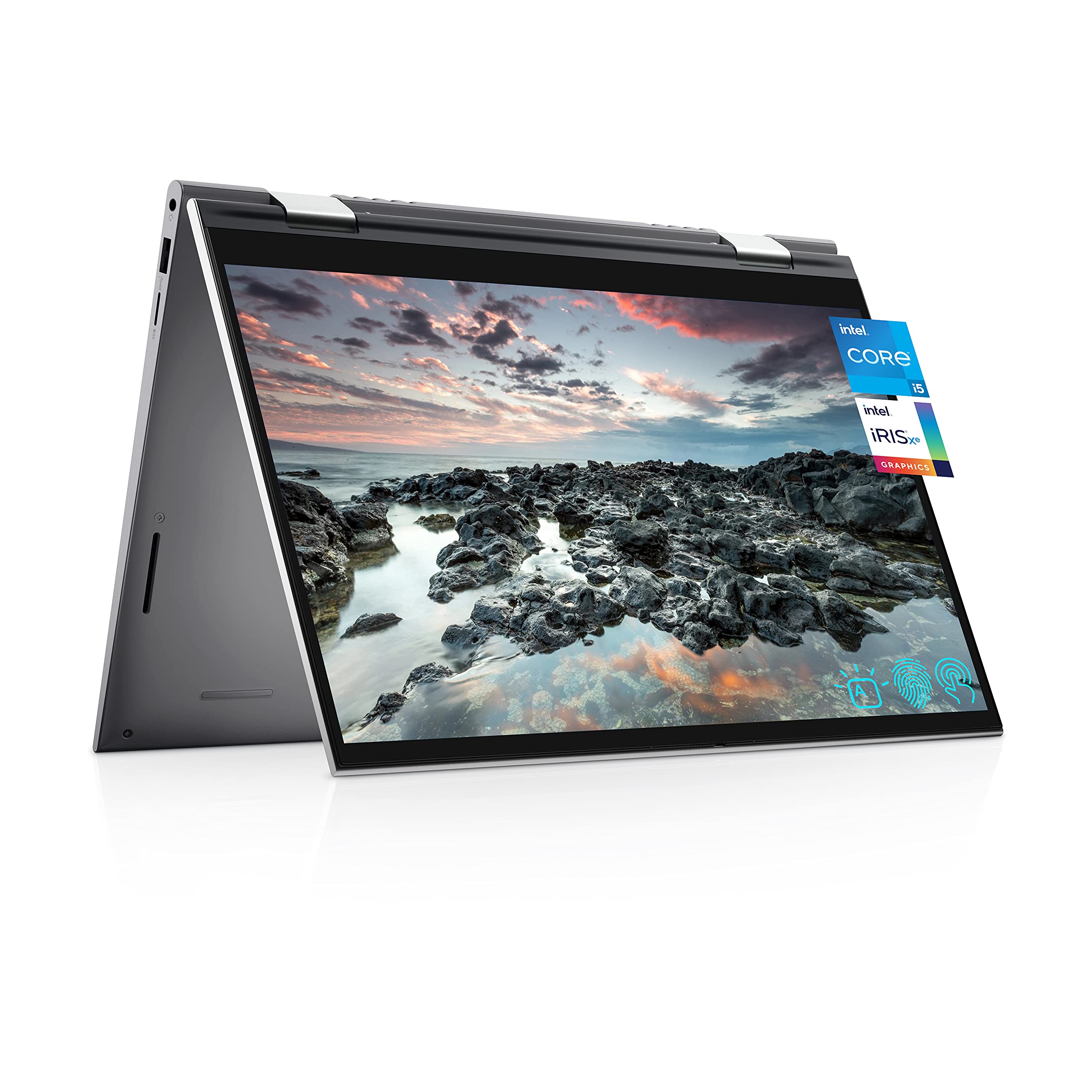 2021 Newest Dell Inspiron 5410 2-in-1 Convertible Laptop, 14 FHD Touch Screen, Intel Core i5-1135G7, 32GB RAM, 1TB PCIe SSD, HDMI, Webcam, Fingerprint Reader, WiFi-6, Backlit Keyboard, Win10 Home