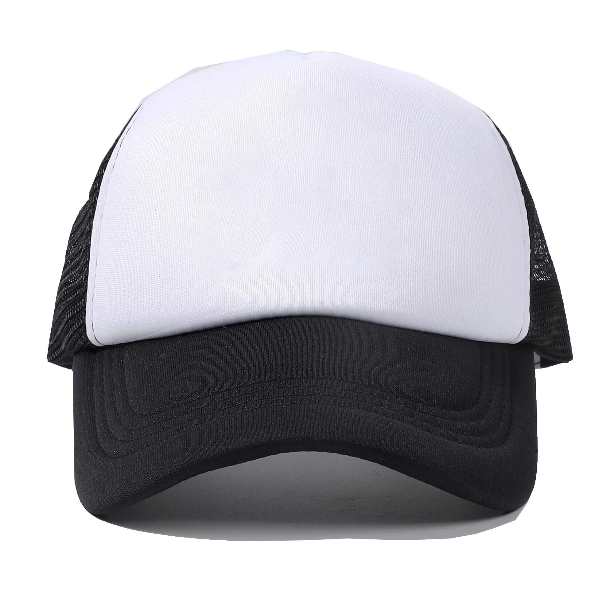 Baby-Boys Dinosaur Baseball-Caps Adjustable Trucker-Hat Sun-Baseball-Hat Fit 2-7 Years Kids-Toddler (20.5" Adjustable fit for 2-7T, Black)