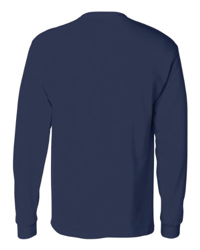 Hanes Tagless Long Sleeve T-Shirt with a Pocket