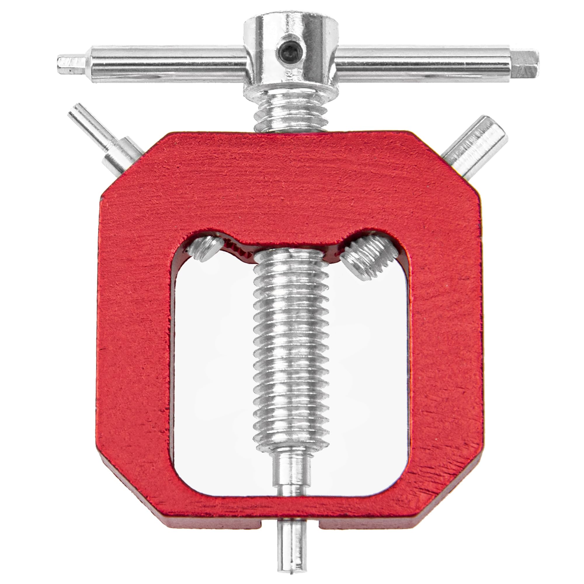 ShareGoo RC Motor Gear Puller Remover Universal Pinion Gear Tooth Extractor Tool Compatible with HSP HPI Traxxas RC4WD Axial Redcat 1/8 1/10 RC Car Truck (Red)