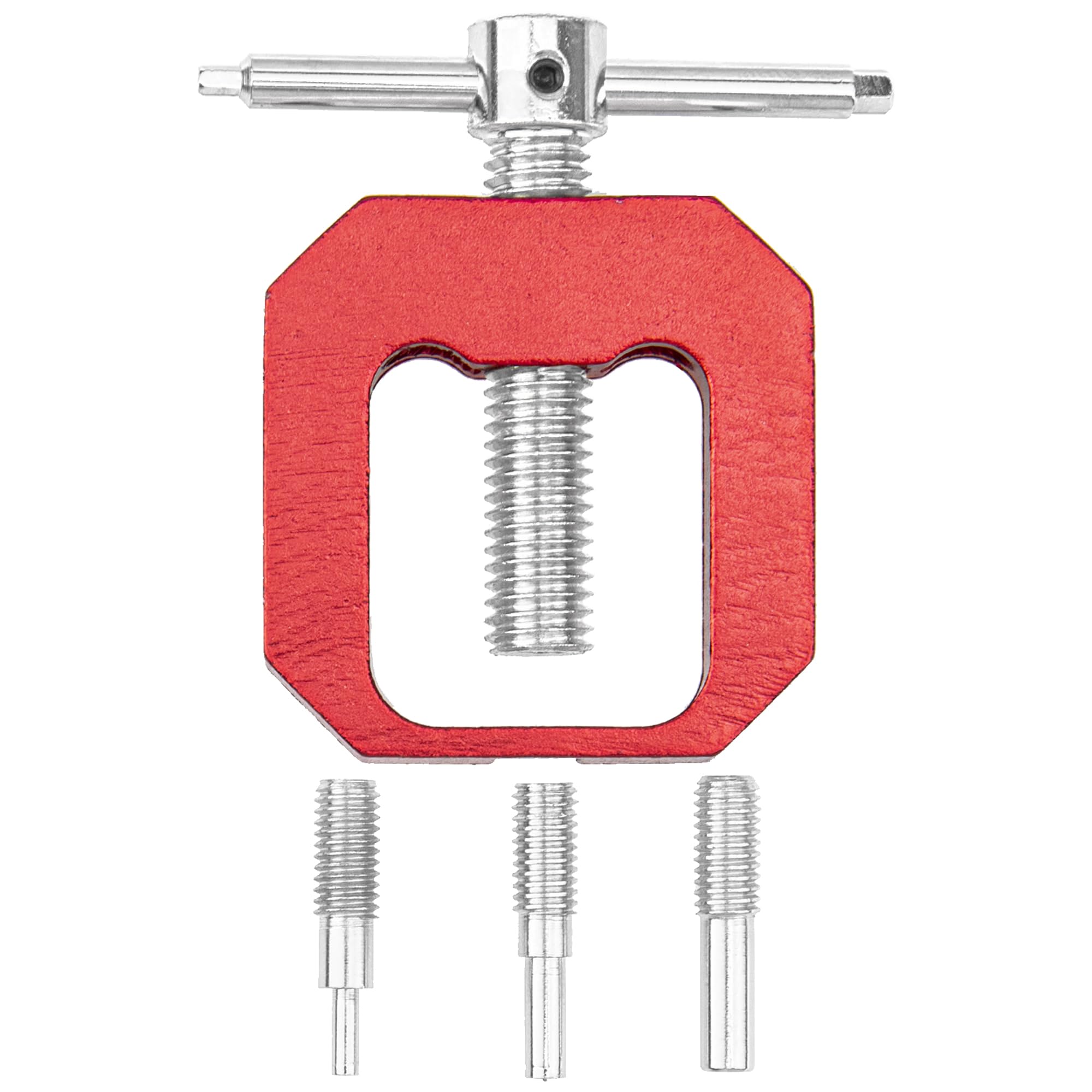ShareGoo RC Motor Gear Puller Remover Universal Pinion Gear Tooth Extractor Tool Compatible with HSP HPI Traxxas RC4WD Axial Redcat 1/8 1/10 RC Car Truck (Red)