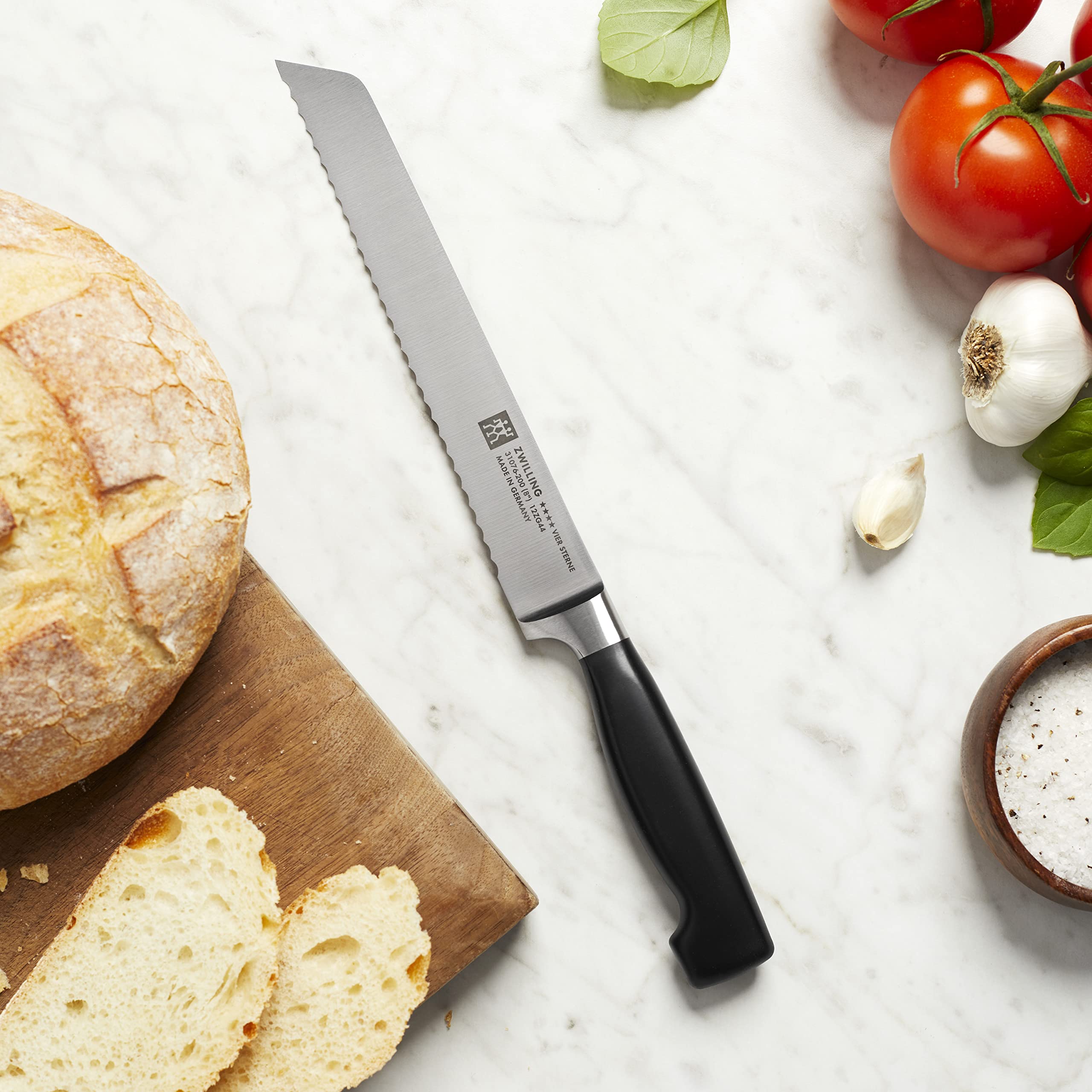 Zwilling J.A. Henckels Twin Four Star 8-Inch High Carbon Stainless Steel Bread knife
