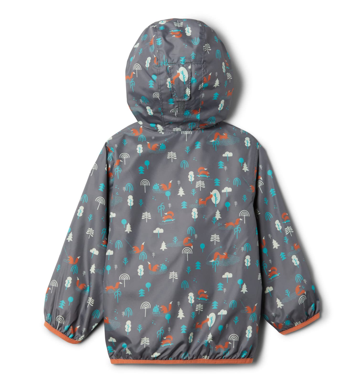 Columbia Mini Pixel Grabber™ II Wind Jacket (Toddler) City Grey Vulpine 3 Toddler