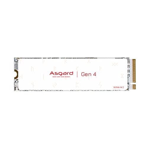Asgard SSD AN4 Plus ssd GEN4X4 M.2 2280 Pcle 4.0 7000 MB/s NVMe 2TB Internal Hard Disk for Desktop SSD Storage and Memory for Laptop & PC Desktop