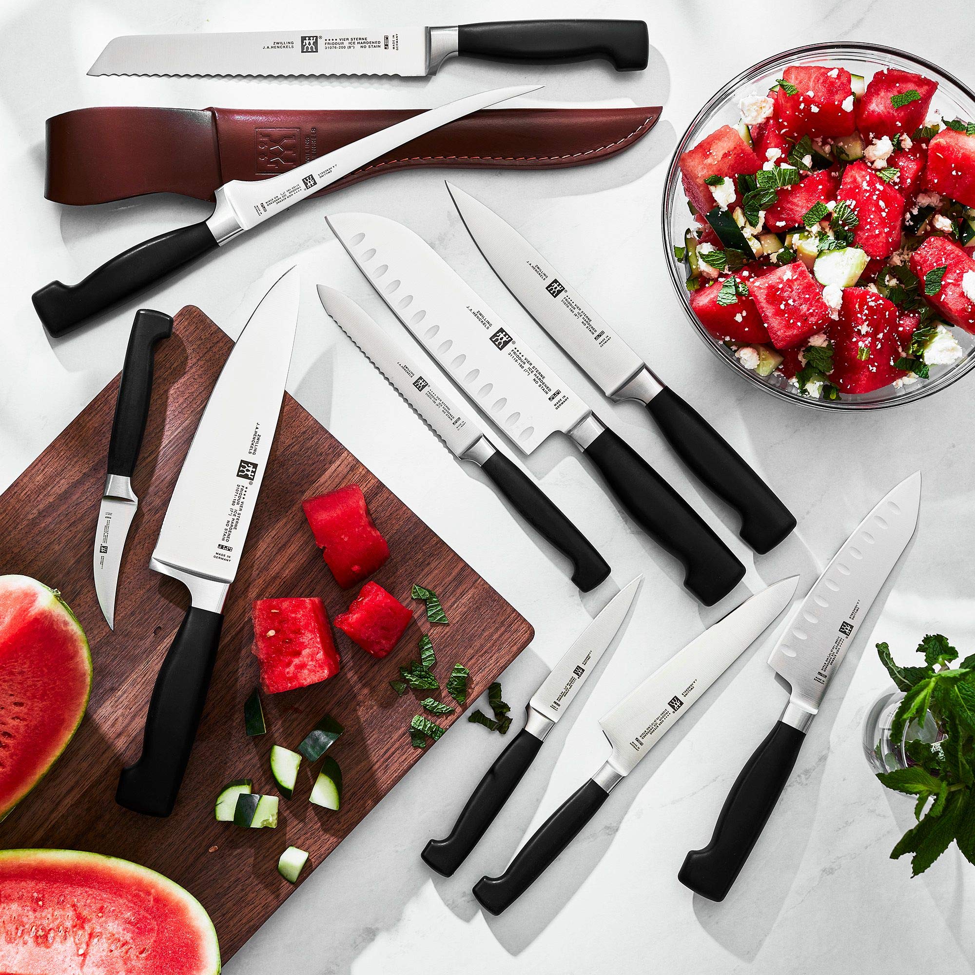 Zwilling J.A. Henckels Twin Four Star 8-Inch High Carbon Stainless Steel Bread knife