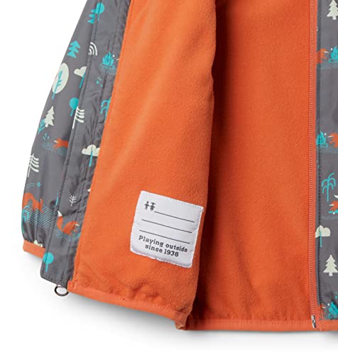 Columbia Baby Mini Pixel Grabber II Wind Jacket, City Grey Vulpine, 0/3
