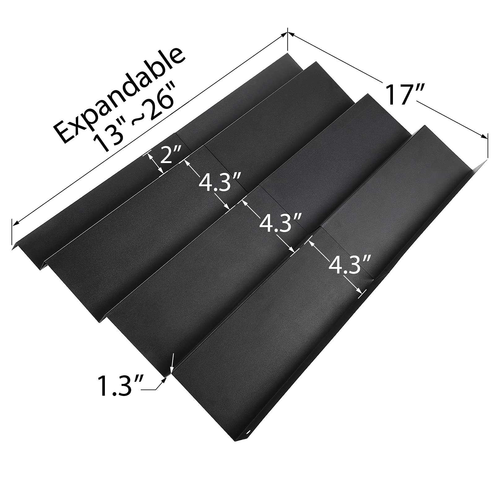 Spice Rack Drawer Organizer for Kitchen,Adjustable Expandable Spice Rack Tray Insert 4 Tiers
