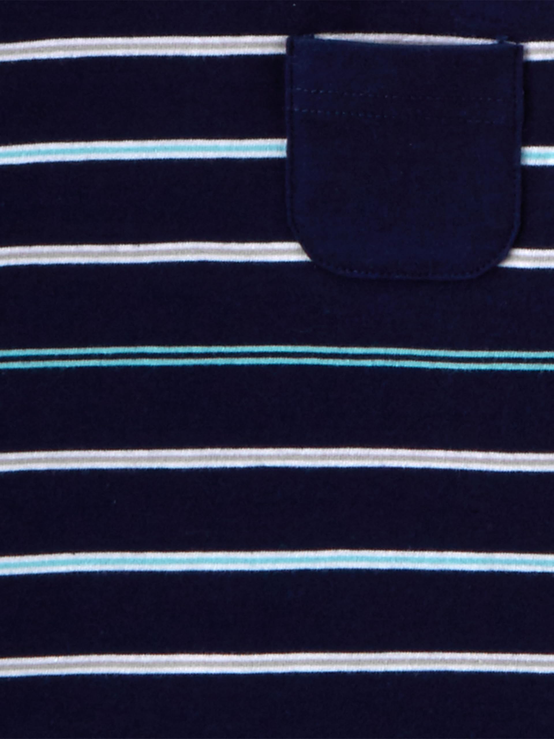 Simple Joys by Carter's Toddler Boys' Tank Tops, Pack of 3, Blue/Orange/Grey, Stripe/Alligator, 3T