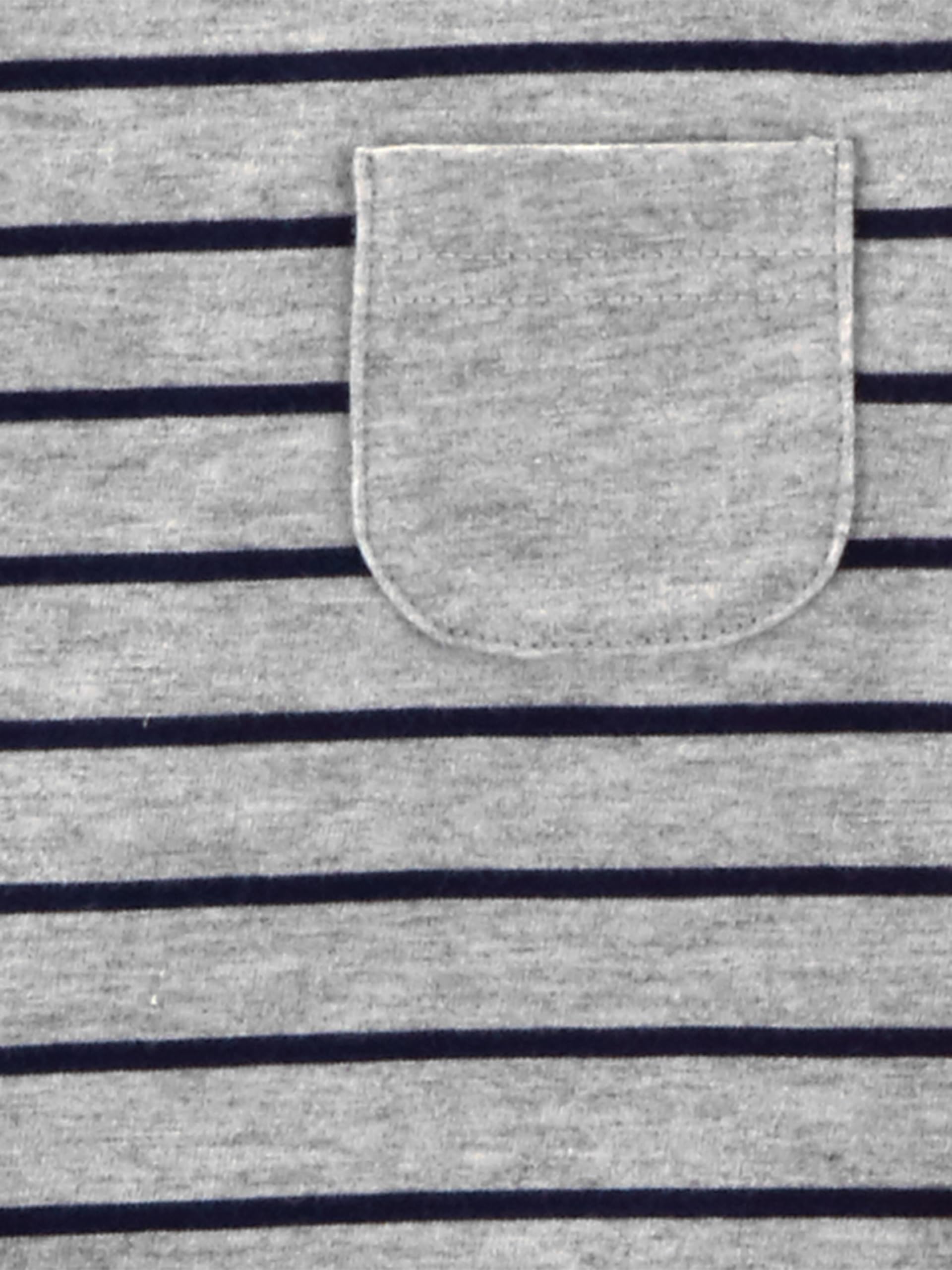 Simple Joys by Carter's Toddler Boys' Tank Tops, Pack of 3, Blue/Orange/Grey, Stripe/Alligator, 3T