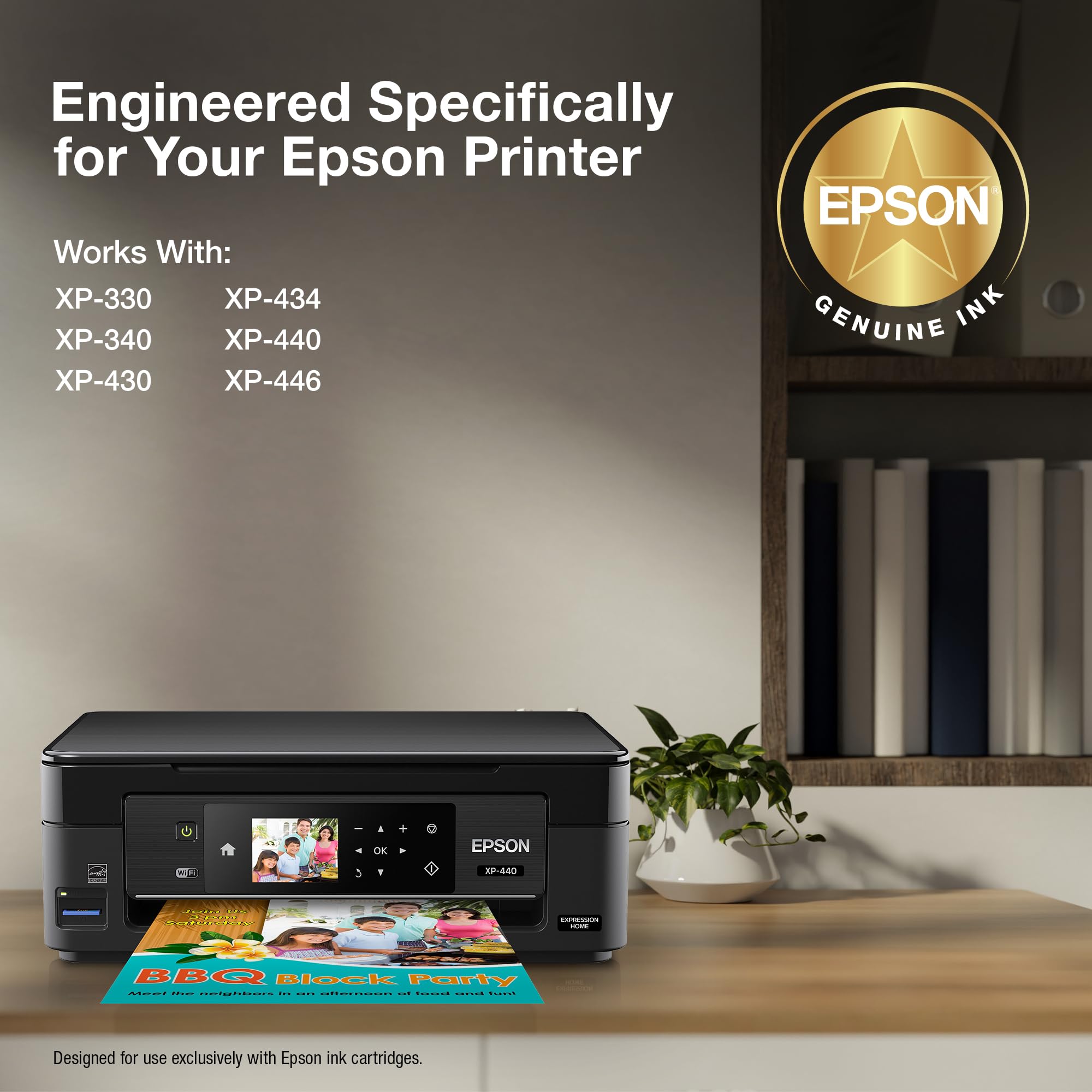 EPSON T288 DURABrite Ultra Ink Standard Capacity Black Cartridge (T288120-S) for select Epson Expression Printers