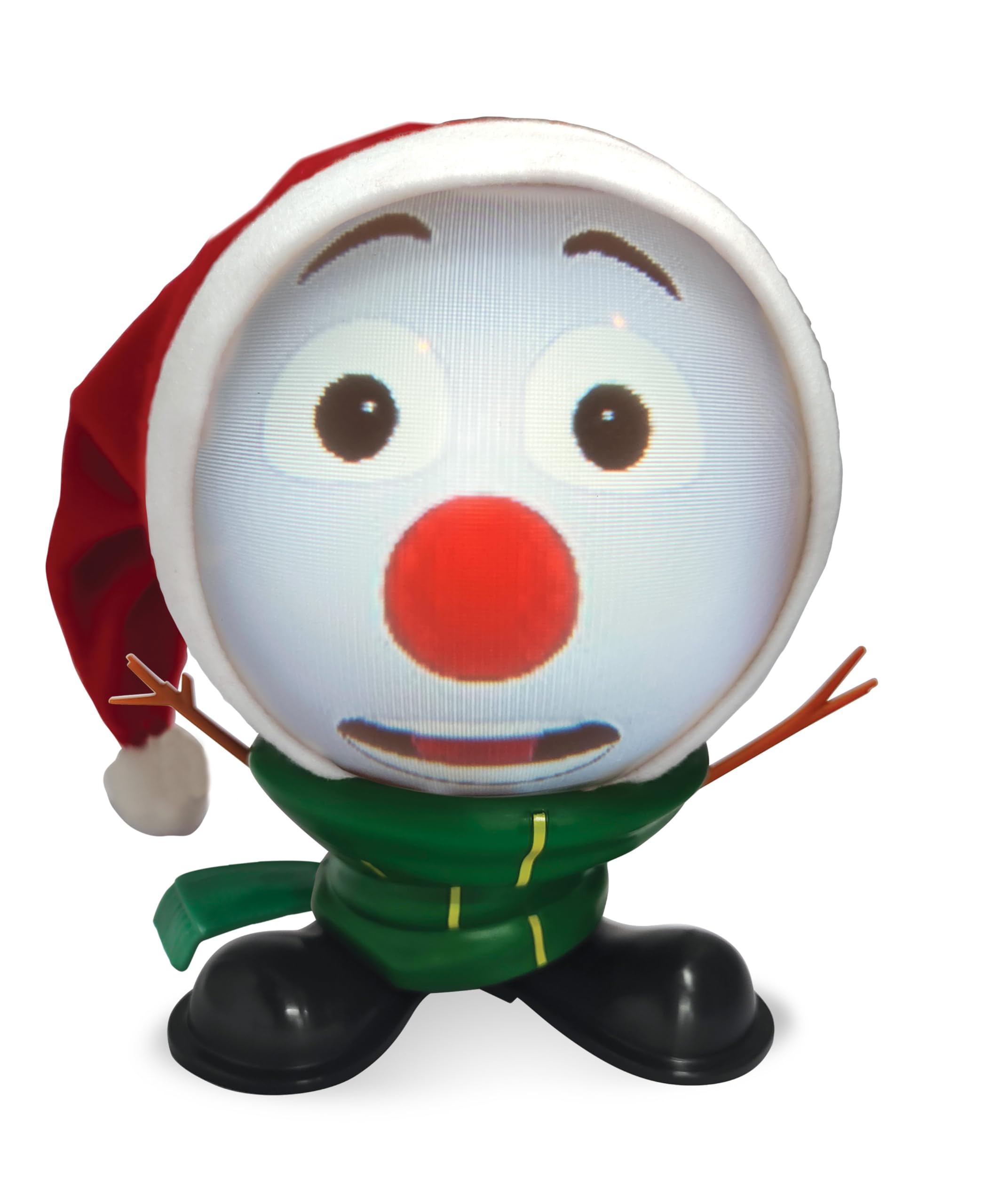 ANIMAT3D Mr. Chill Talking Animated Snowman with Built in Projector & Speaker Plug'n Play