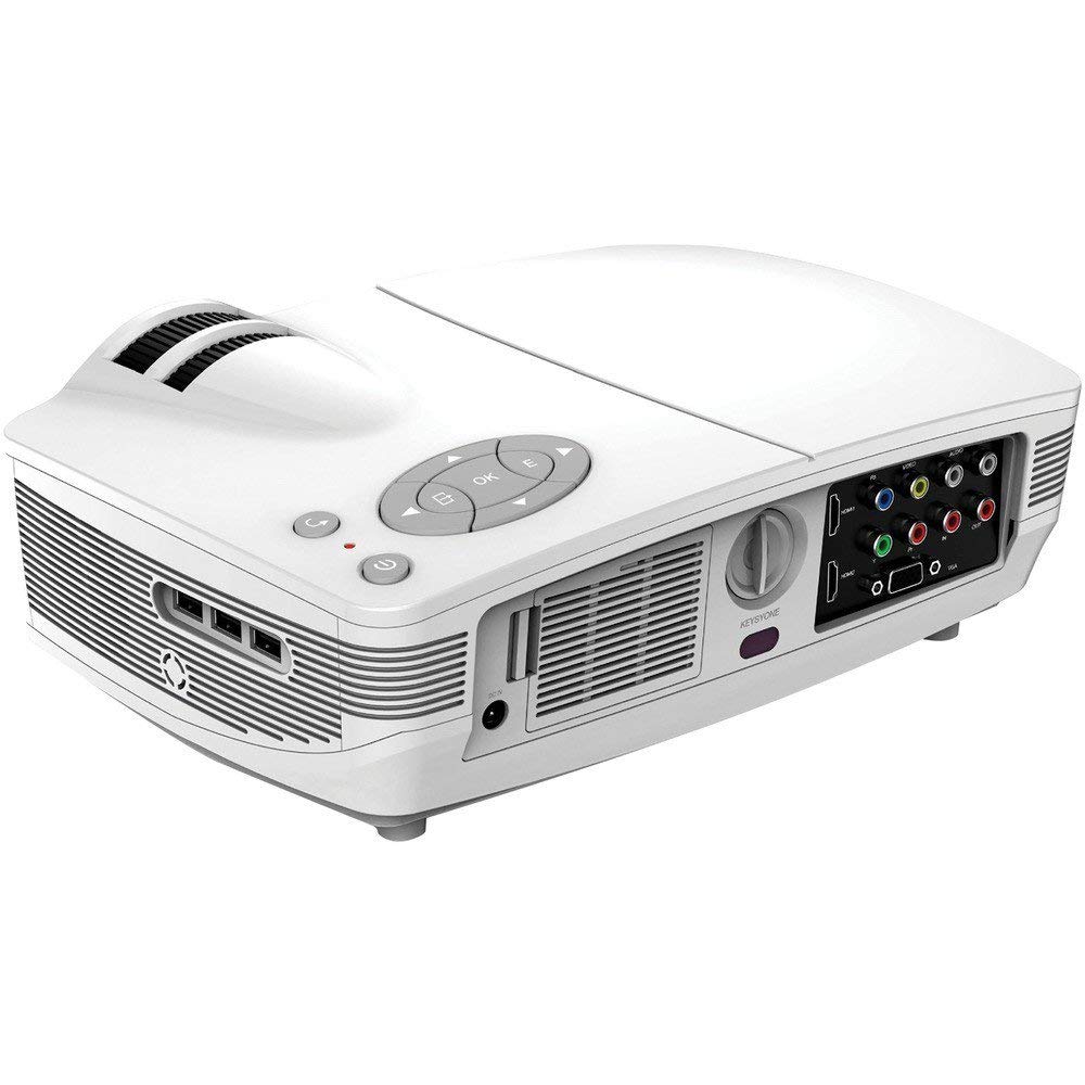 RCA Roku Smart Android Wi-Fi Home Projector, HD, LED, RPJ138