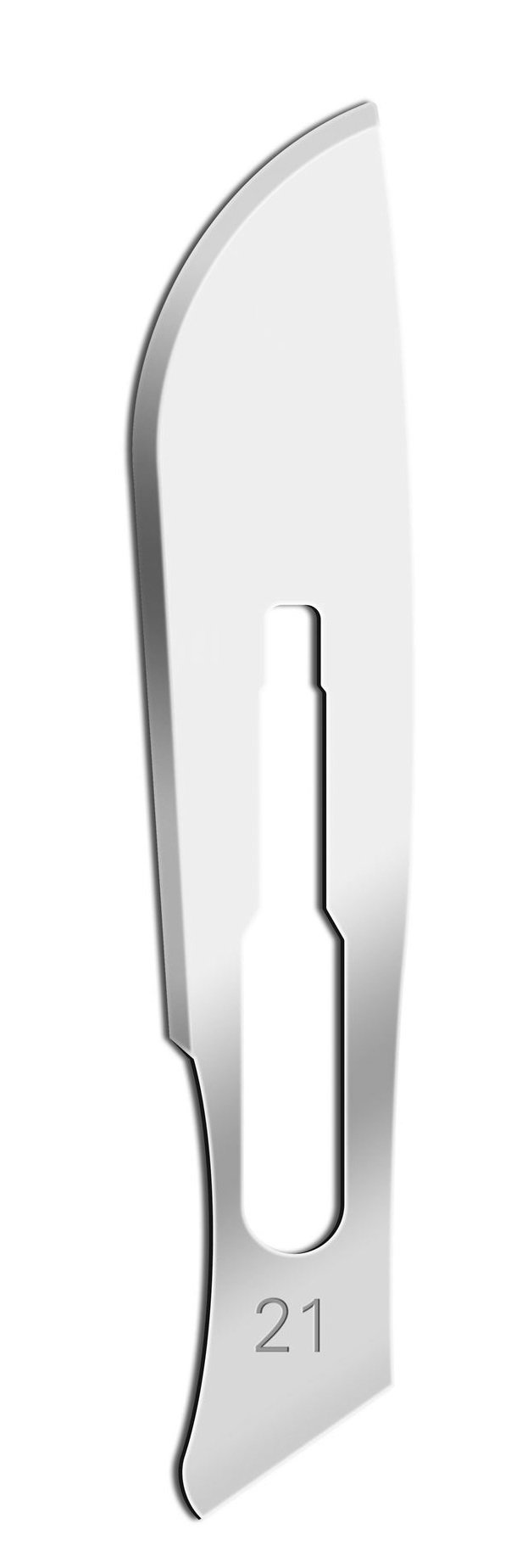 IMS IMS-CBLD21 Scalpel Sterile Blades #21 Carbon Steel Individually Foil Wrapped, Box of 100